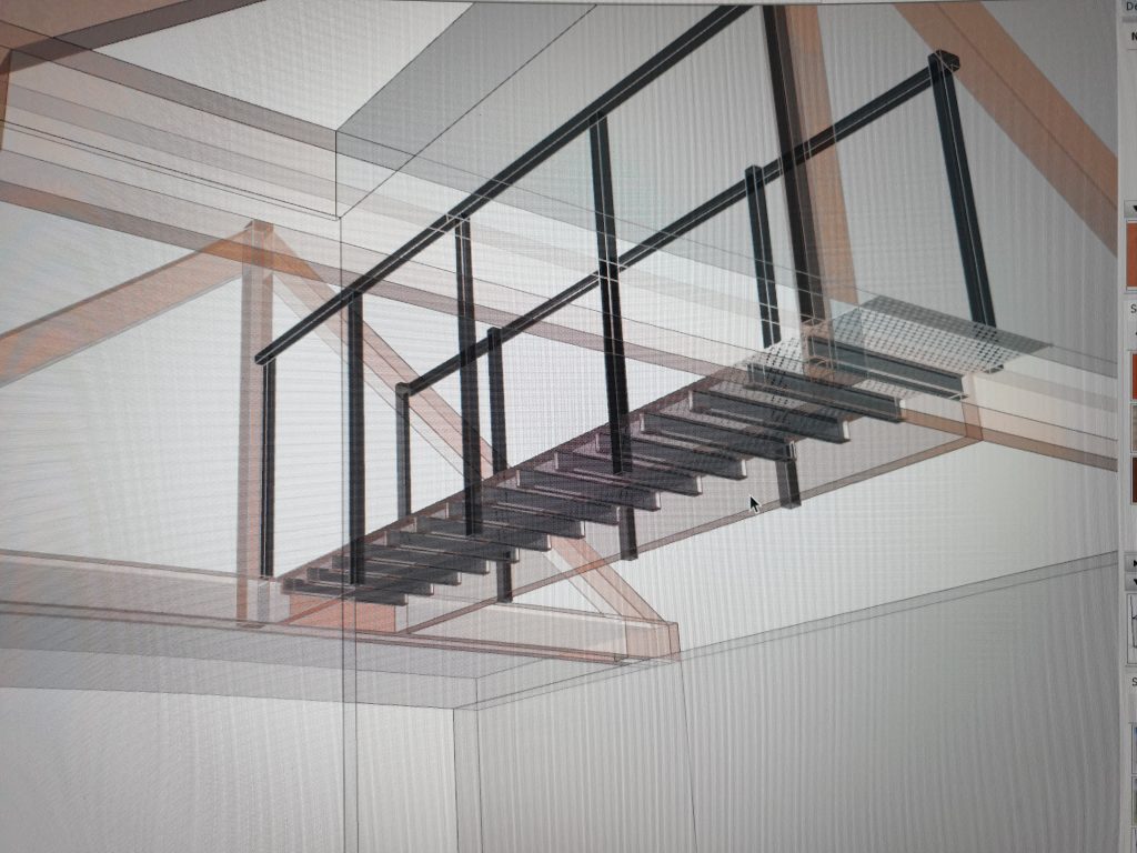 Création Passerelle Intérieur - Crealtern